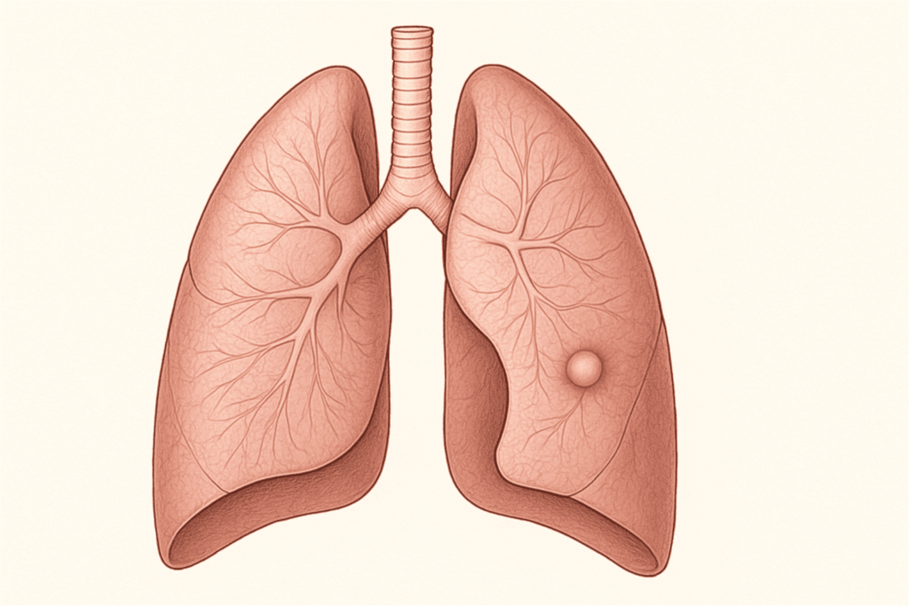 Nódulo pulmonar: qué es, causas, diagnóstico y tratamiento 🫁